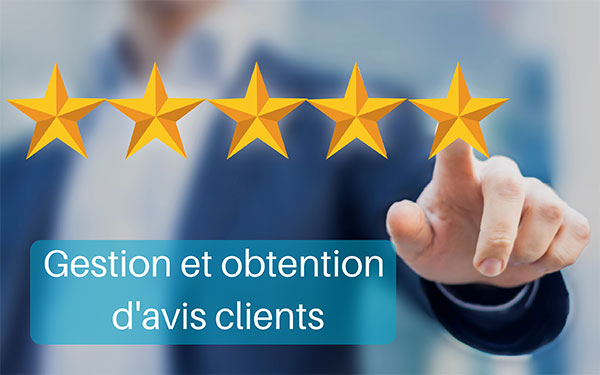 Gestion des avis clients google et témoignages clients 95 agence web